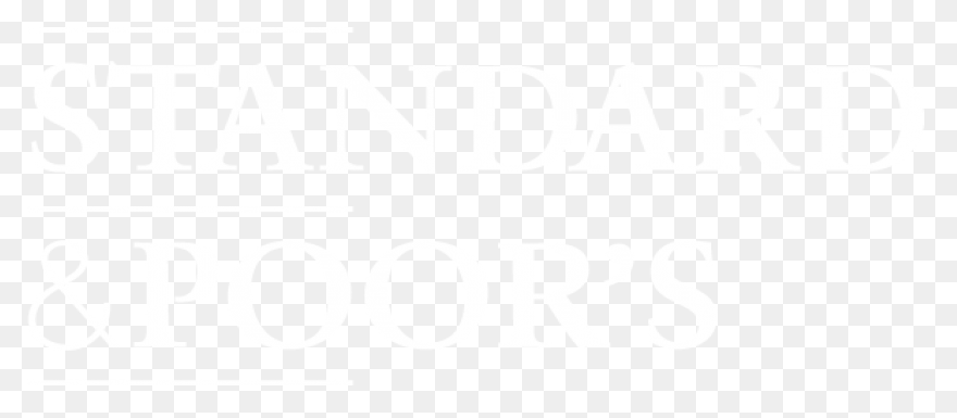 Standard And Poors Logo & Transparent Standard And Poors.PNG Logo Images